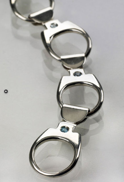 Rebecca H Joselyn Ring Pull Necklace - Handmade Jewellery UK Odissa